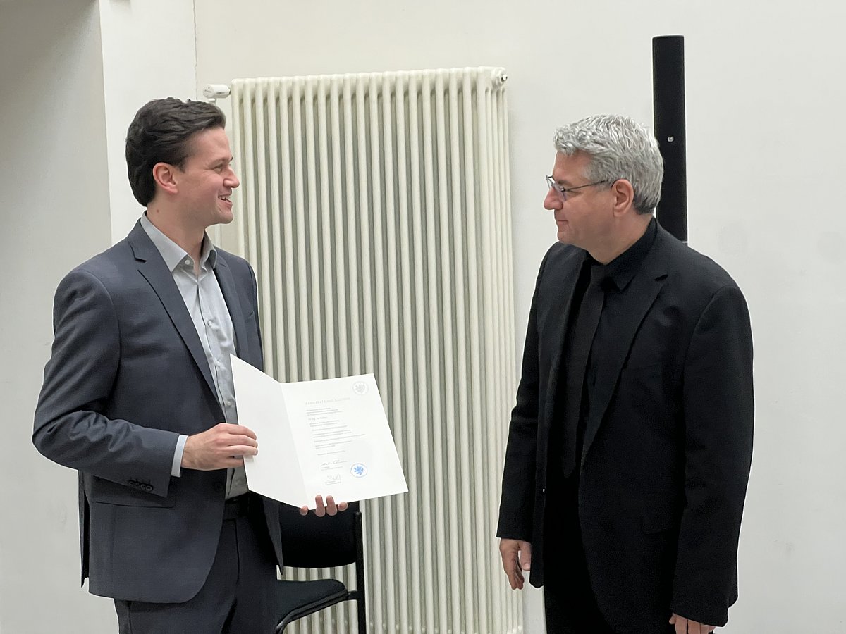 Dr.-Ing. Kai Gellert besteht Habilitationskolloquium an der Fakultät ...